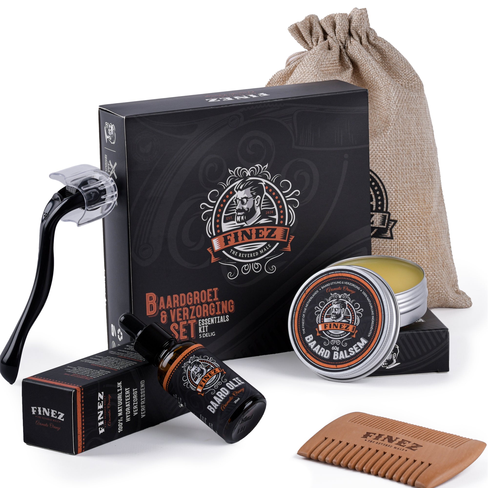 Finez Essentials Baardgroei Kit - Boost je Baardgroei